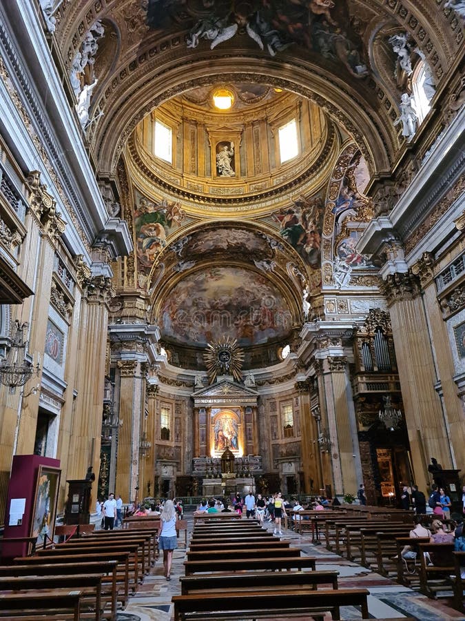 Church Rome Italy editorial image. Image of italy, landmark - 249157035