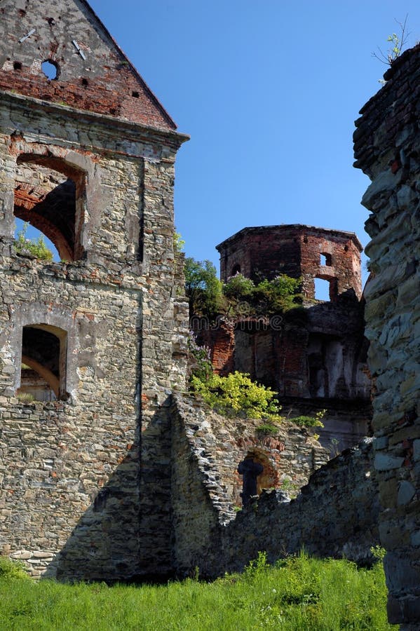 Church ruins stock image. Image of convent, ruins, landmark - 9632269