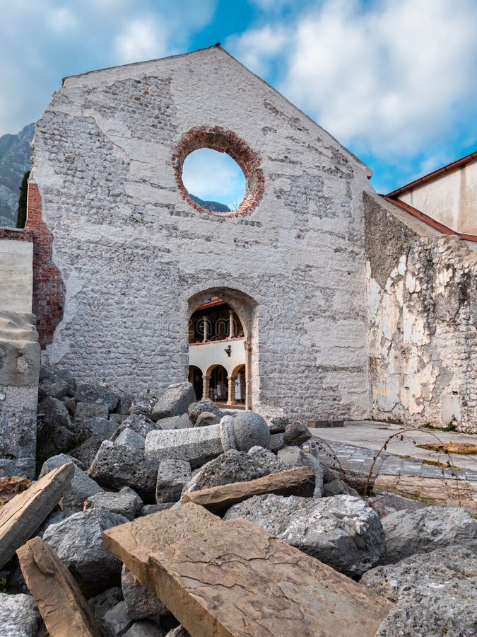 Church Ruins after Earthquake Stock Photo - Image of memory, ruins ...