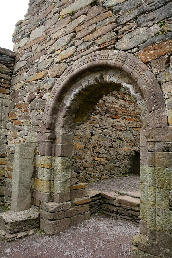 Church Ruins, Kilkalmedar, Ireland Stock Photo - Image of catholic ...