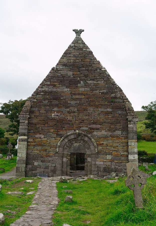 Church Ruins, Kilkalmedar, Ireland Stock Photo - Image of historic ...