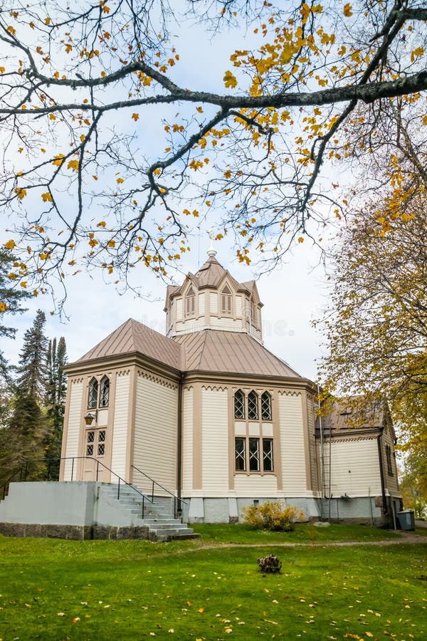 Church of Ruotsinpyhtaa at Autumn. it Was Built in 1770. the Basic ...