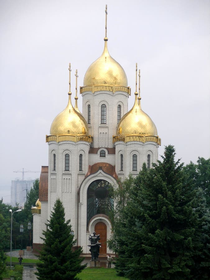 Church. Russia, Volgograd stock image. Image of cathedral - 267401