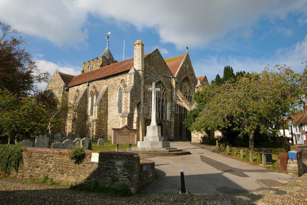 Church of Rye, England stock photo. Image of england - 18029168