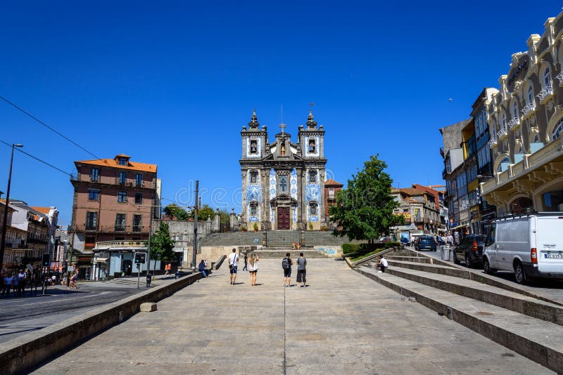 Church of saint ildefonso editorial image. Image of europe - 208986745