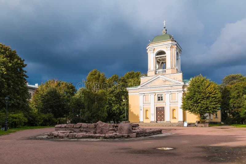 Church of Saints Peter and Paul in Vyborg, Russia 库存照片 - 图片 包括有 都市风景 ...