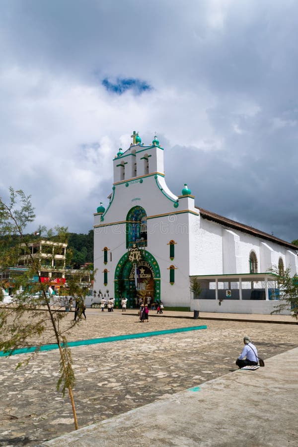 Church of San Juan Chamula editorial photo. Image of religion - 258502581