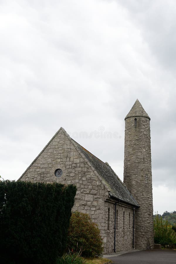 Church, Saul, Northern Ireland Stock Image - Image of celtic, gaelic ...