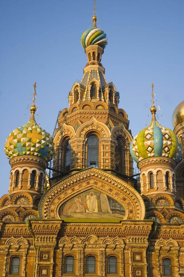 Church of the Savior on Blood Stock Photo - Image of christianity ...