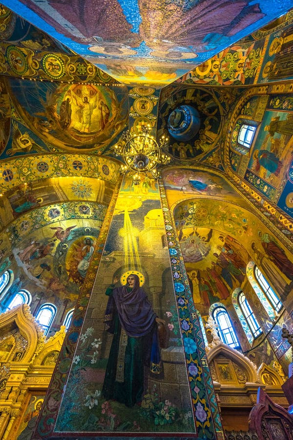 Church of the Savior on Spilled Blood Editorial Stock Image - Image of ...