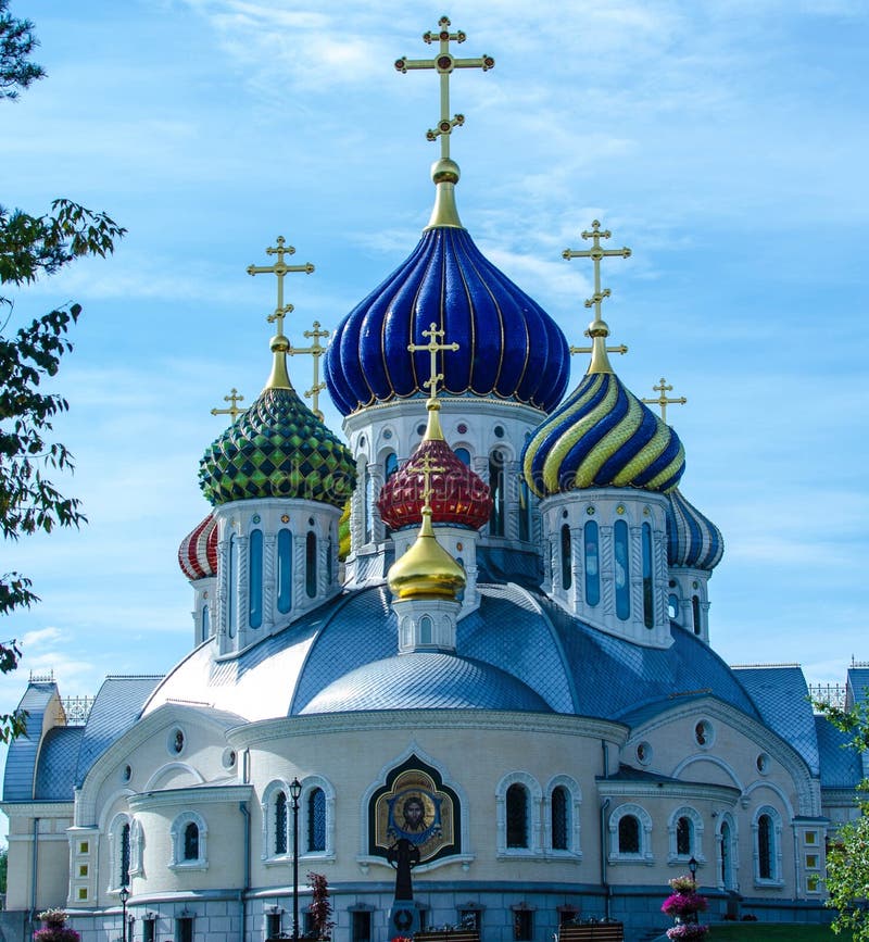 The Church of the Savior Transfiguration Stock Image - Image of ...