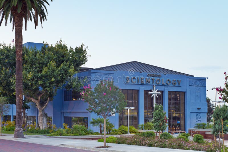 The Church of Scientology in Los Angeles Editorial Photo - Image of ...