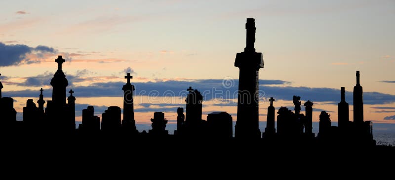 Church Shadow Over a Sunset Stock Photo - Image of radiant, religion ...