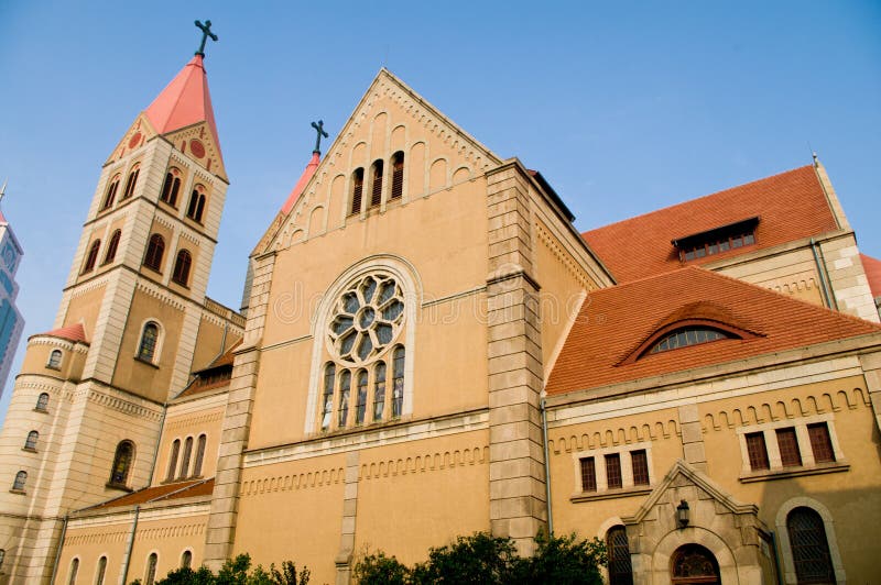 The church side stock image. Image of heavy, architecture - 44589287