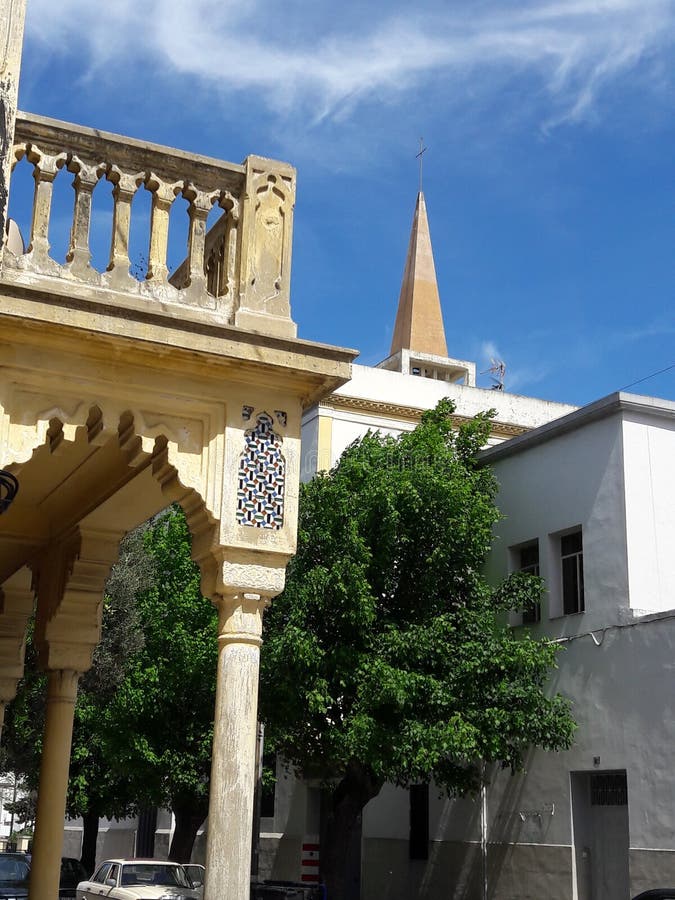 Church stock image. Image of city, tangier, church - 92661977