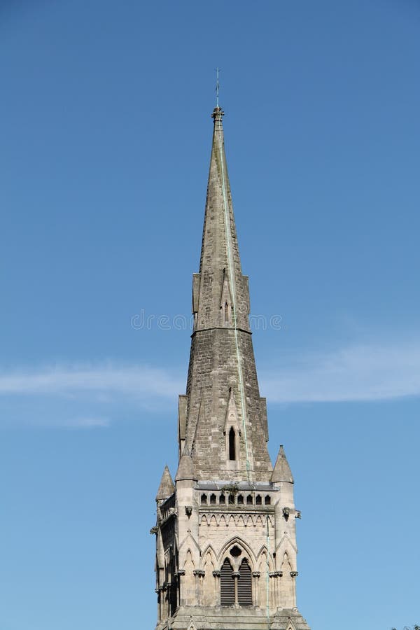 Church Spire. stock photo. Image of chapel, tall, religious - 41918924