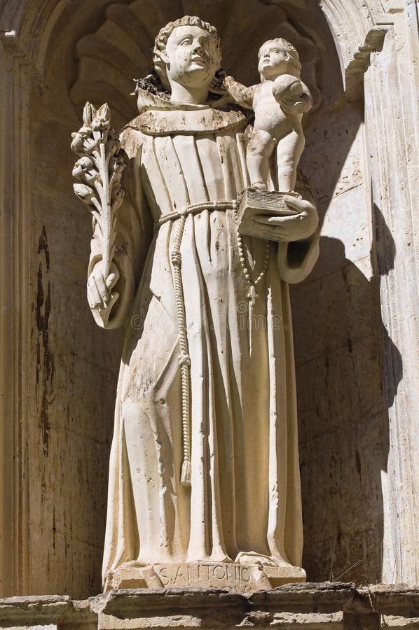 Church of St. Giuseppe. Lecce. Puglia. Italy. Stock Image - Image of ...