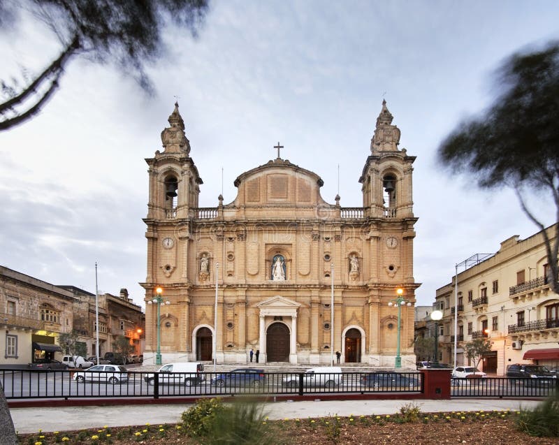 Church of St. Joseph in Msida ( Imsida ) Stock Photo - Image of msida ...