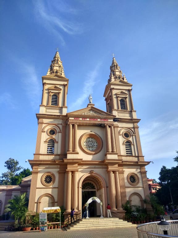 St Patricks Church Bangalore Stock Photos - Free & Royalty-Free Stock ...