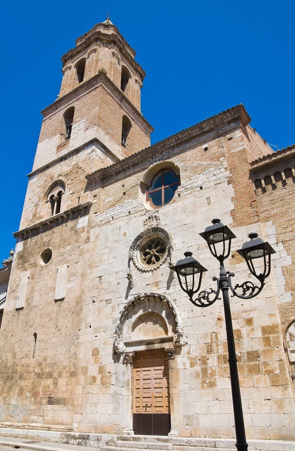 Church of St. Severino. San Severo. Puglia. Italy Stock Photo - Image ...