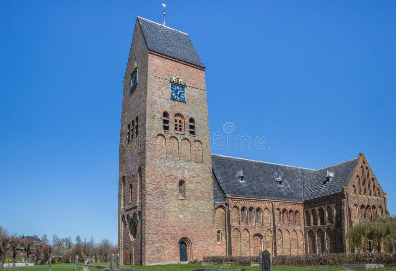 Church of Stedum stock image. Image of netherlands, medieval - 30769957