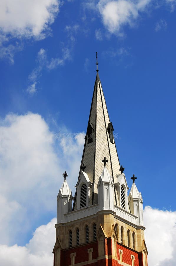 Church steeple stock image. Image of architectures, religious - 5148929