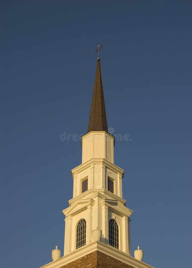 Church Steeple cropped SS stock image. Image of angles - 4197567