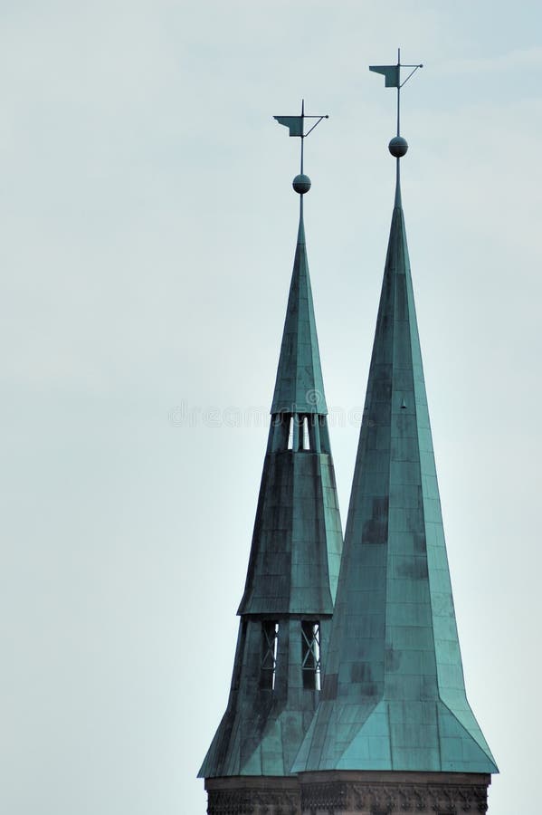 3+ Two church steeples Free Stock Photos - StockFreeImages
