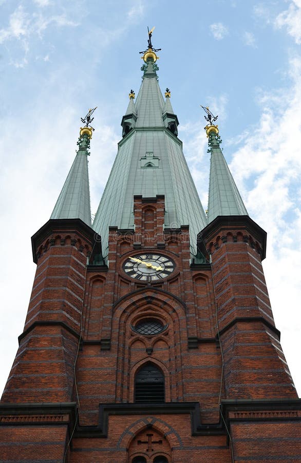 Church in Stockholm, Sweden Stock Image - Image of landmark ...