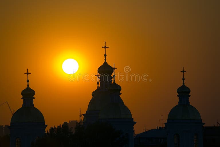 Church and sun stock photo. Image of christ, shadow, saint - 3273866