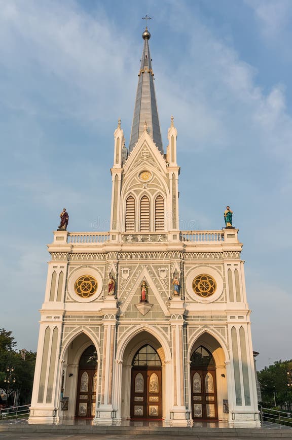 Church on sun set stock photo. Image of steeple, white - 50926426