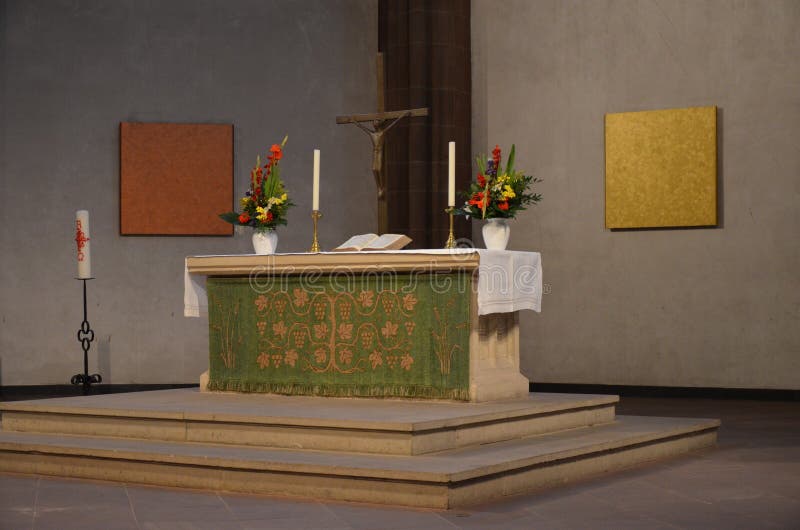 Church of Three Kings in Frankfurt am Main, Germany Stock Photo - Image ...