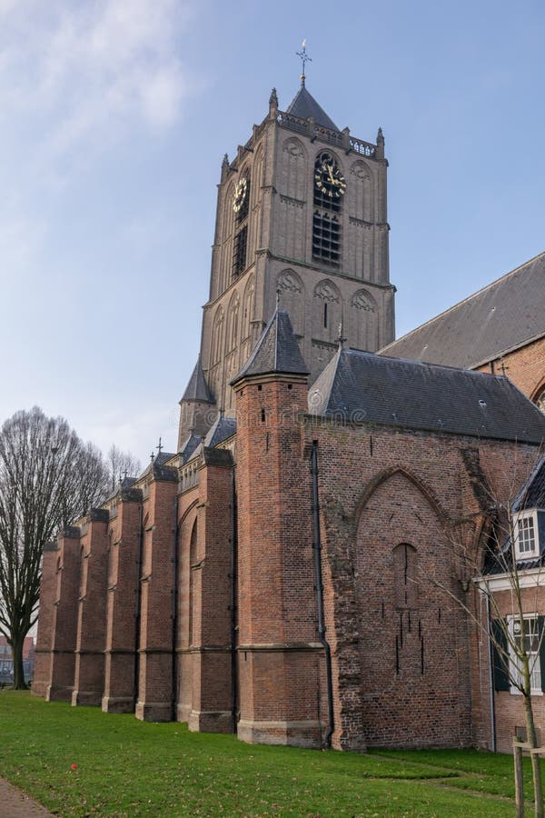 Waterfront Skyline Almere-City from Weerwater, Netherlands Stock Image ...