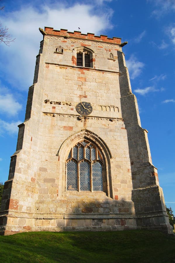Church tower stock photo. Image of building, english - 23683812