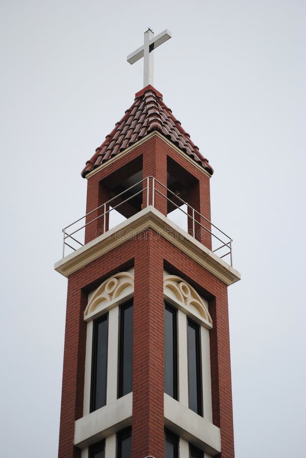 Church Tower stock photo. Image of house, temple, mirro - 46221182