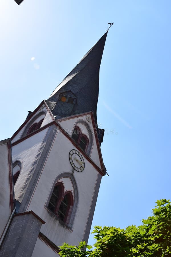 Twisted Tower Church Clemenskirche in Mayen, Germany - Tower Structure ...