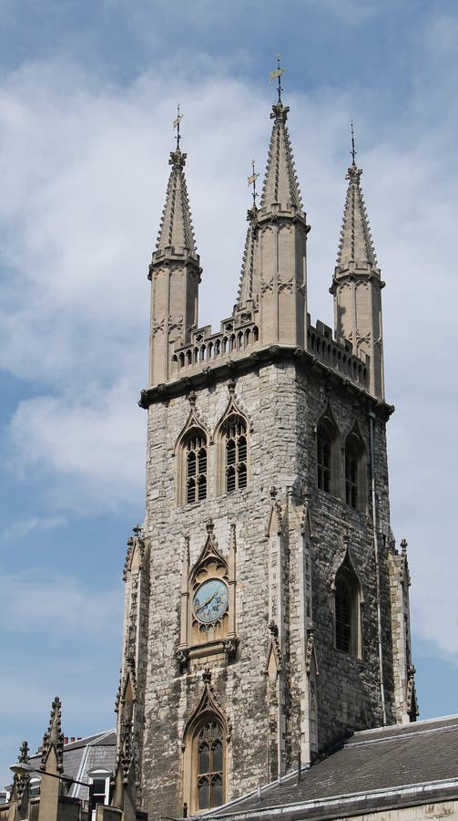 Church Tower. stock photo. Image of chapel, religion - 53667148