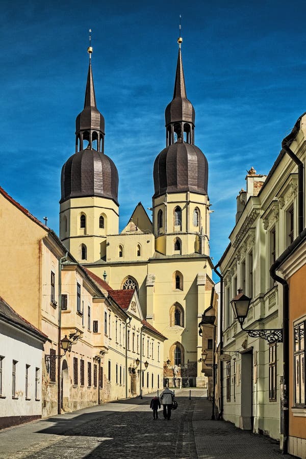 Trnava, Slovakia. editorial stock image. Image of tourism - 69310374