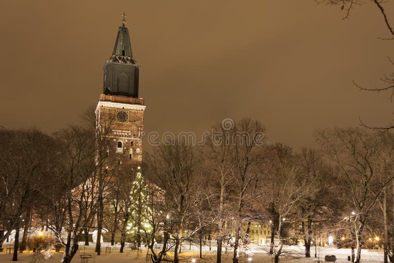 Church in Turku, Finland stock photo. Image of tower - 31852466