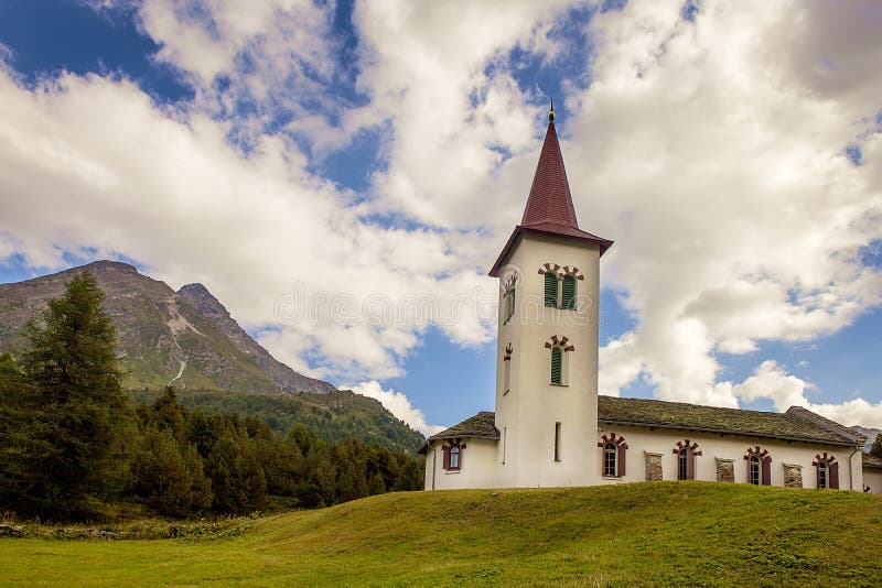 Church stock photo. Image of worship, switzerland, spruce - 33789628