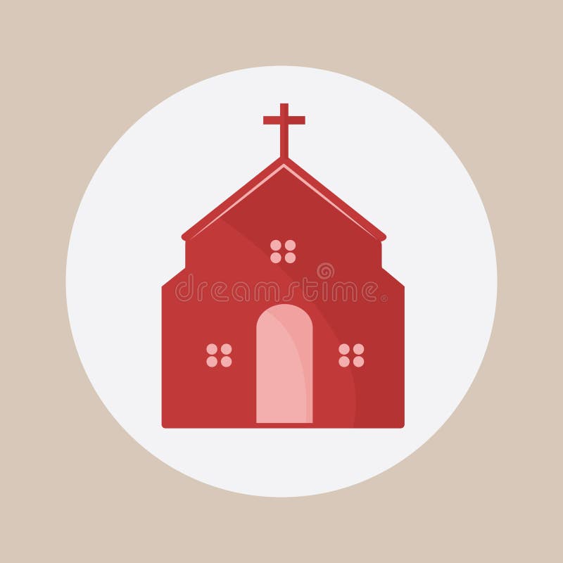 Church Vector Illustration Decorative Design Stock Vector Illustration Of Chapel Cross