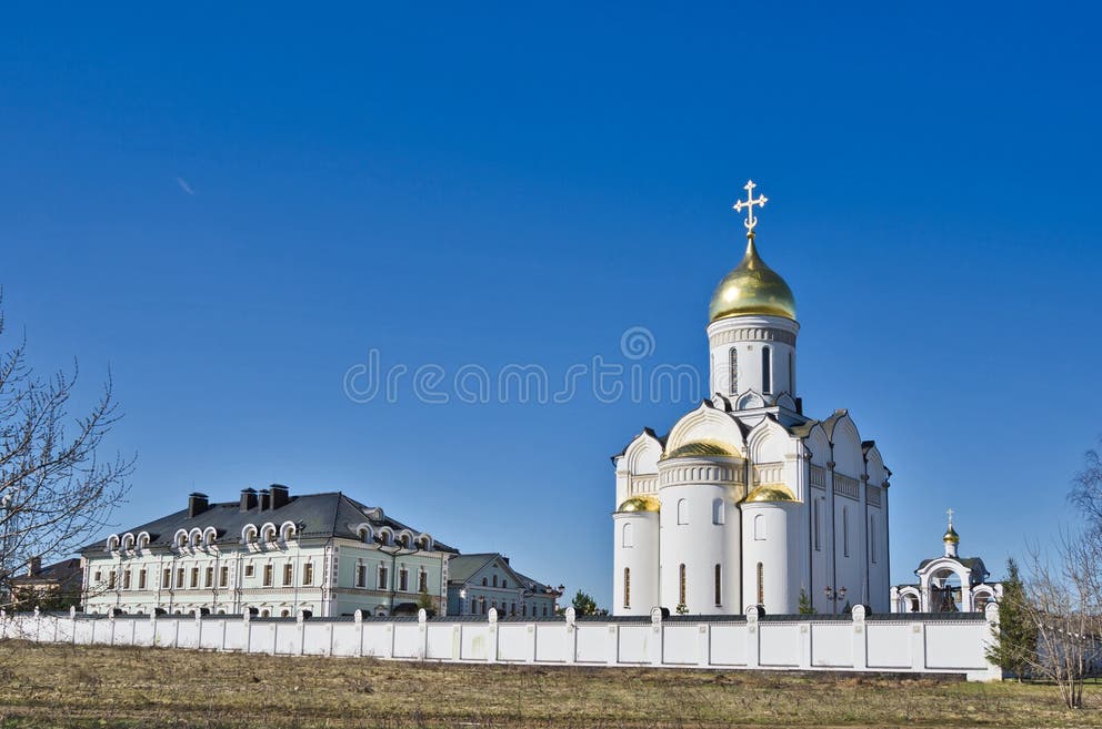 Church of the Vernicle of an Image Stock Photo - Image of usovo ...