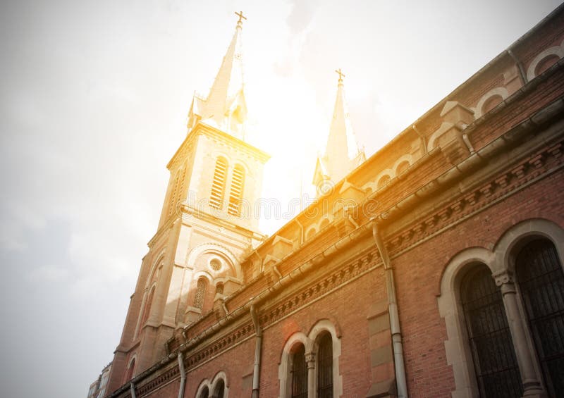 Church stock image. Image of architecture, cross, christian - 86171789