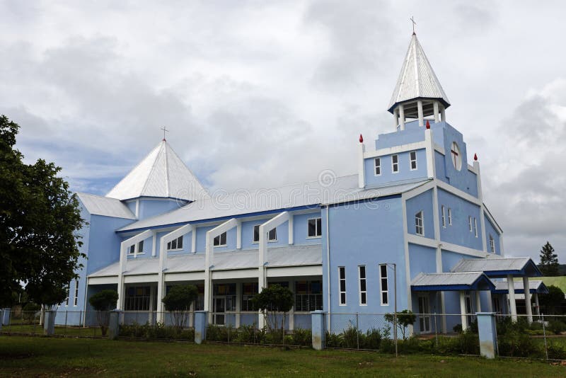Kiribati parliament house editorial photography. Image of kiribati ...