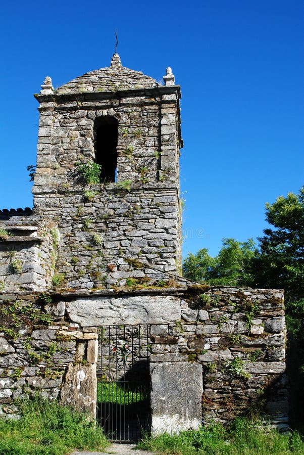 Church in village Linares stock image. Image of spain - 26943073