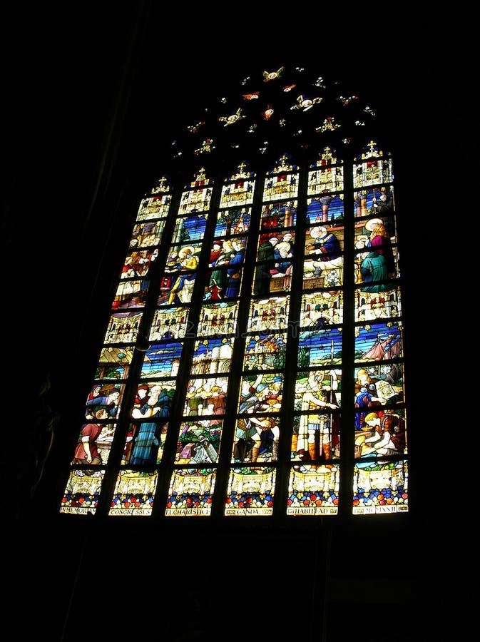 Church window stock image. Image of prayer, church, cathedral - 3290273