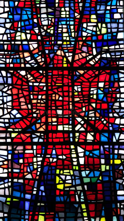 Church Window pane red stock image. Image of crucifixion - 77883