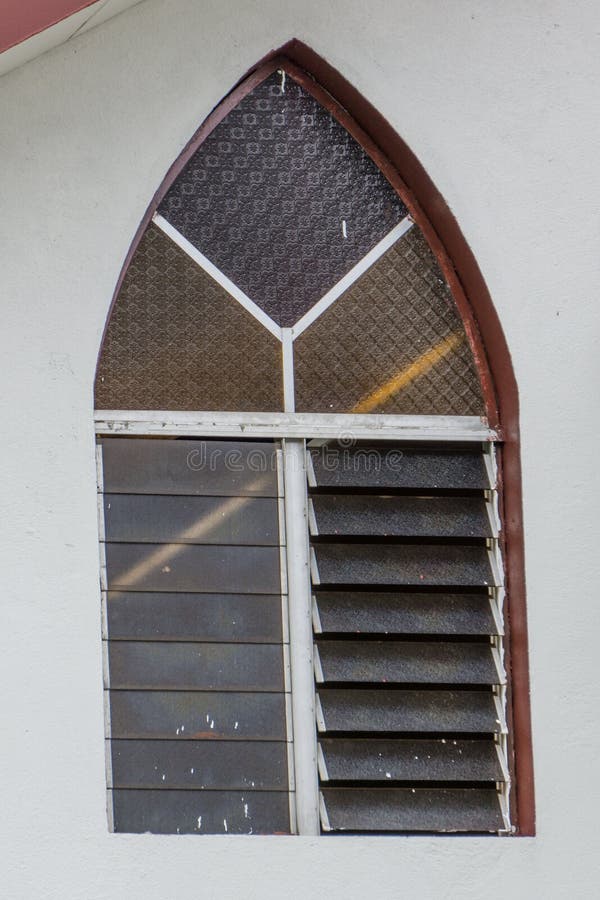 Church window, pointy stock photo. Image of black, glass - 123379974