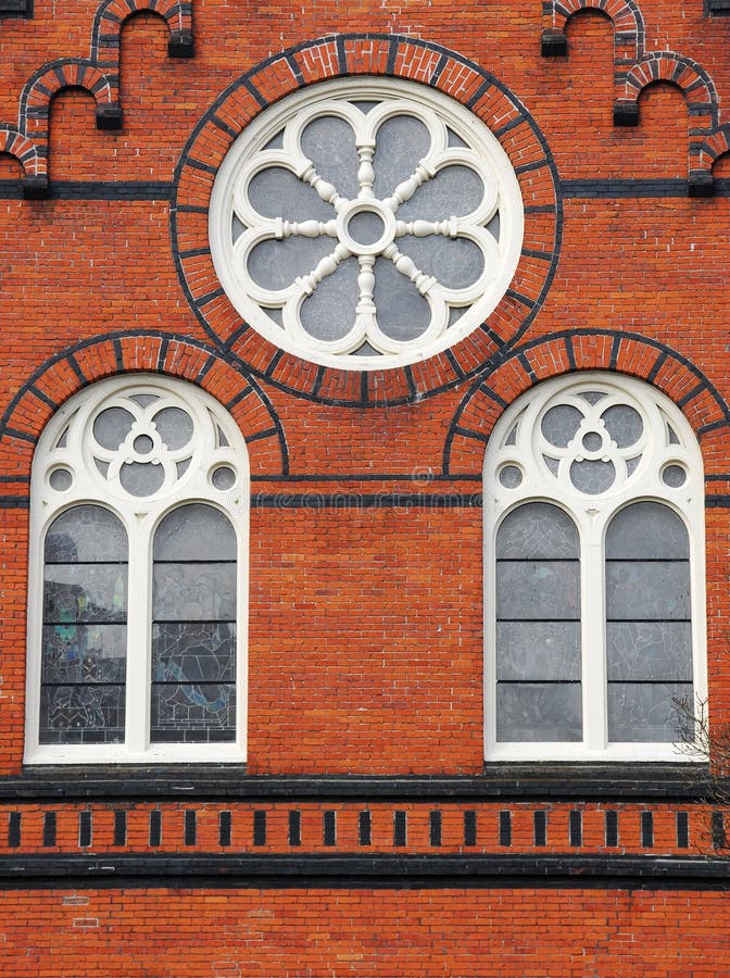 Church windows stock image. Image of castle, arch, coloured - 21982949