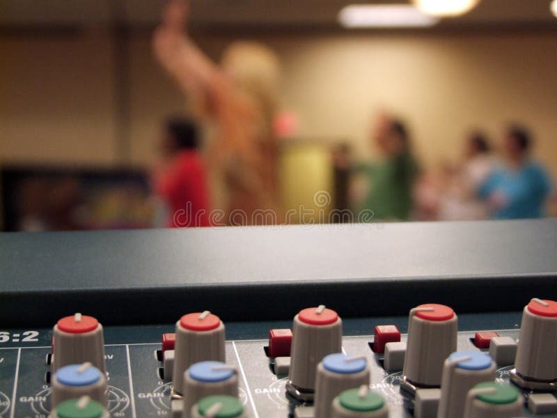 Church Worship Sounds System Stock Image - Image of expression, holy ...